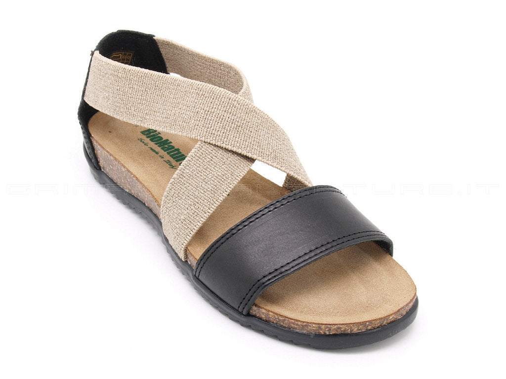 BioNatura sandali comfortline 34A825 nero | Grimandi calzature shop