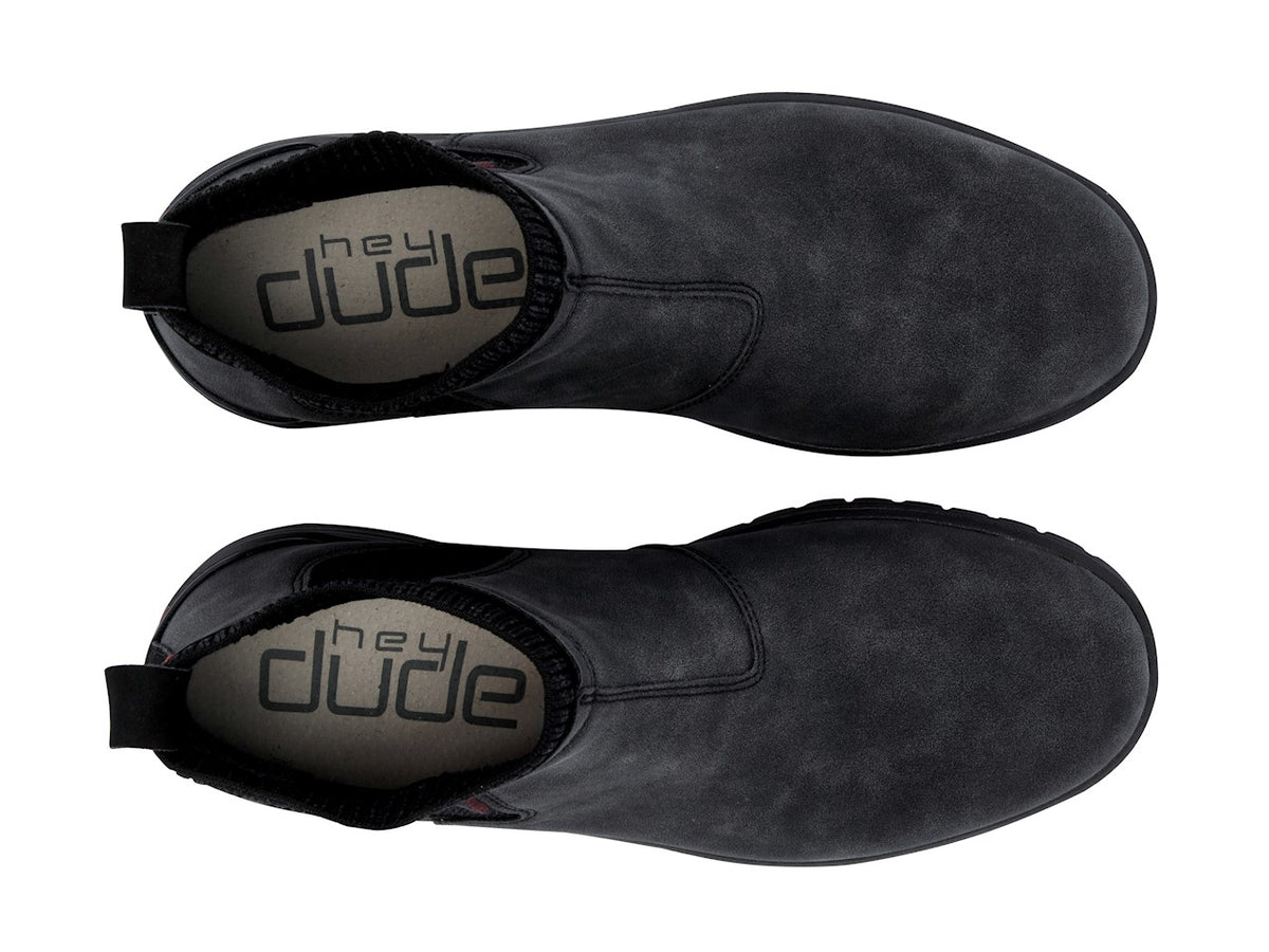 Hey Dude uomo Scott stivaletti neri | Grimandi calzature shop