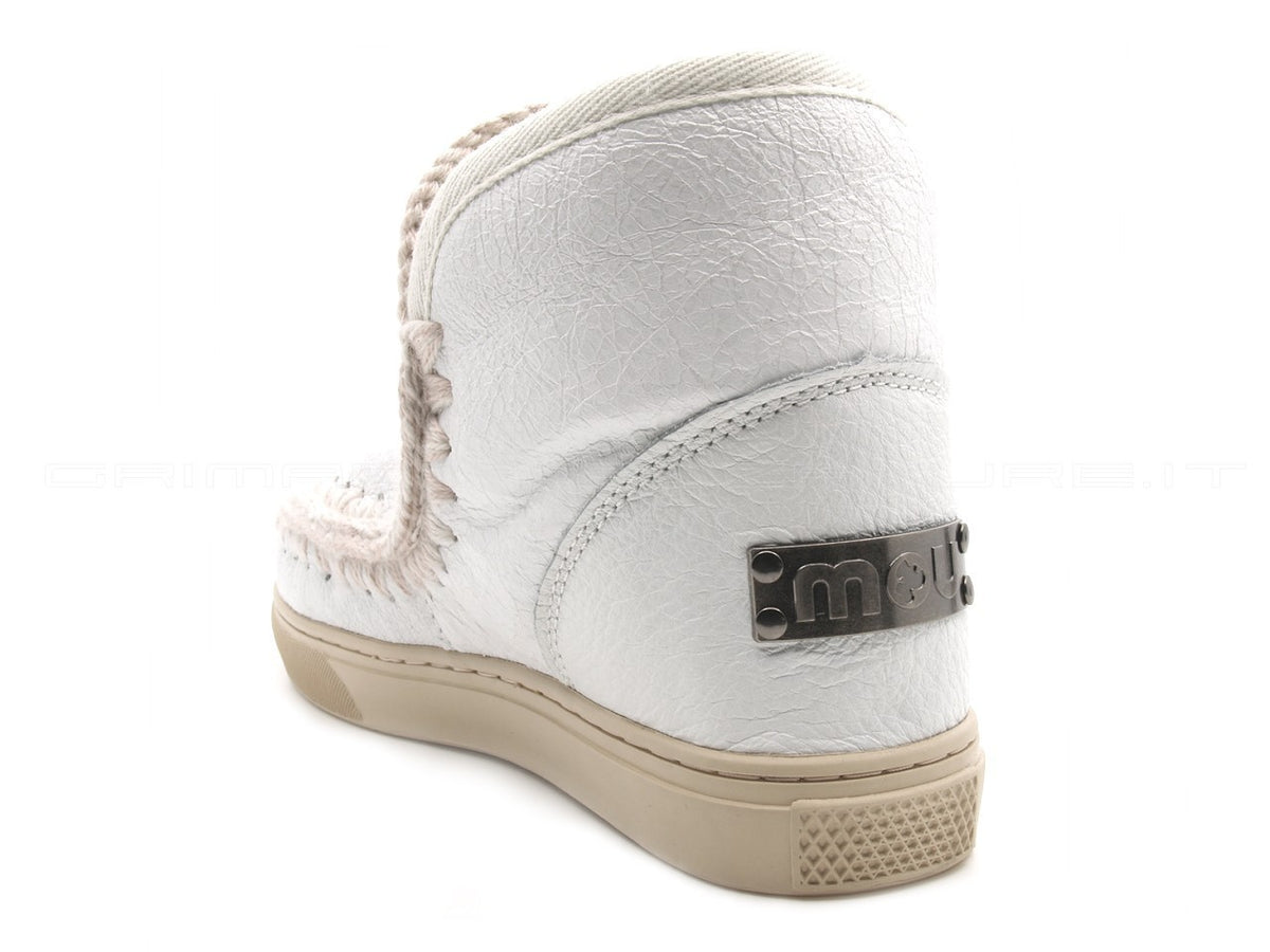 Mou sneakers mini Eskimo bianchi waxy | Grimandi calzature shop