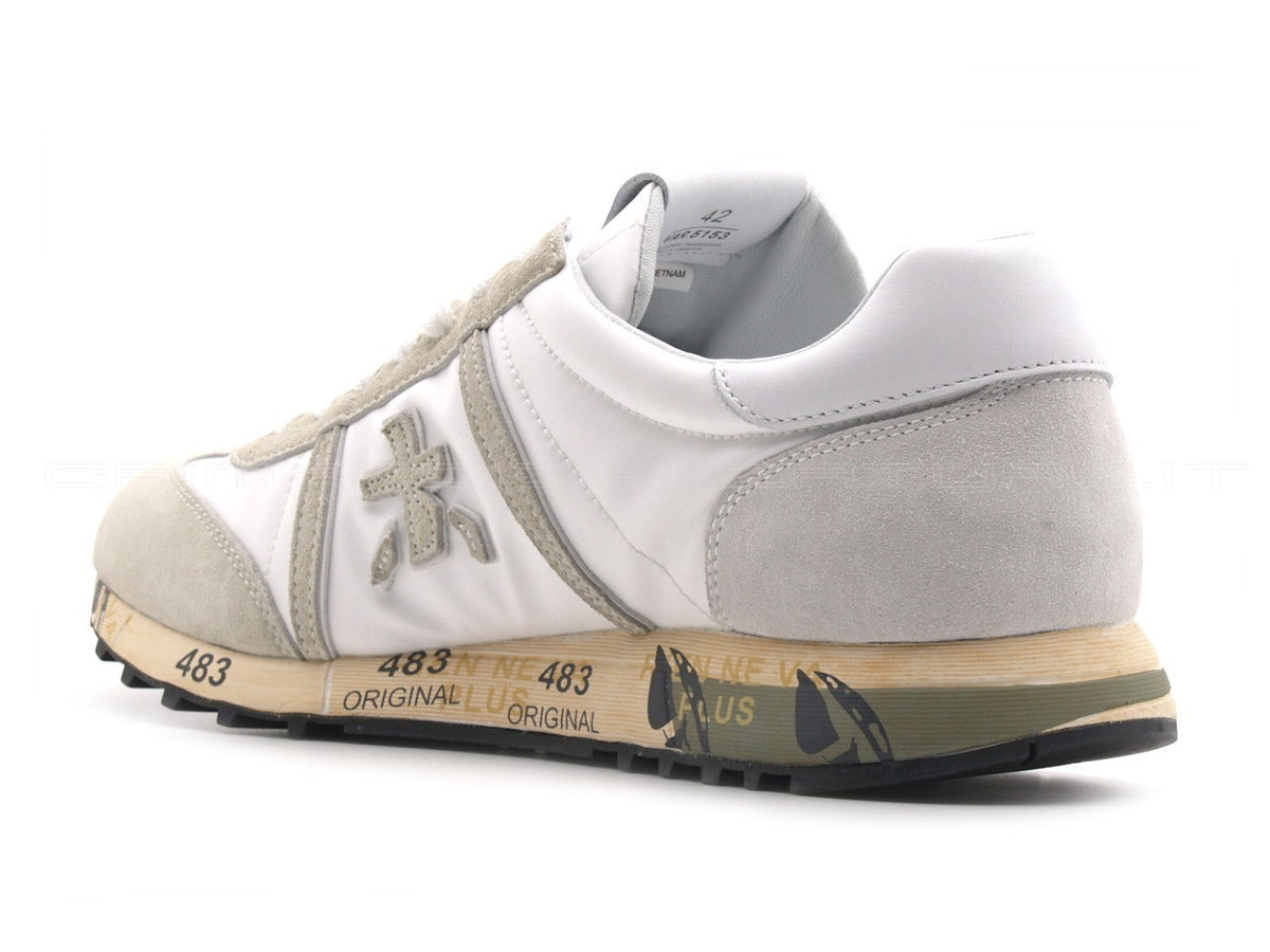 Premiata uomo Lucy sneaker bianca | Grimandi calzature shop